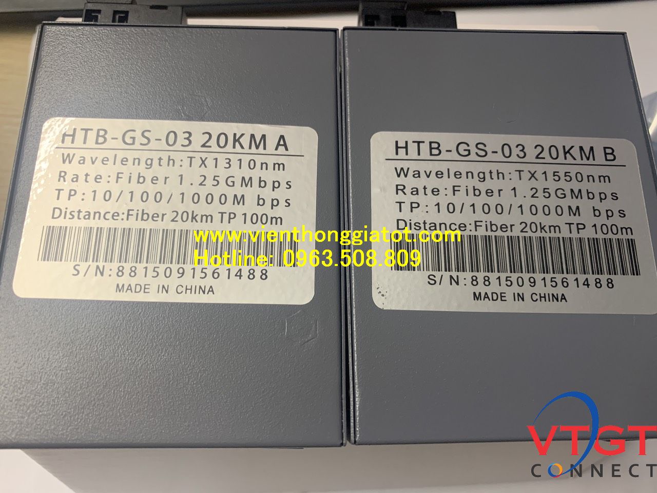converter quang điện NETLINK loại 1 sợi 1G HTB-GS-03